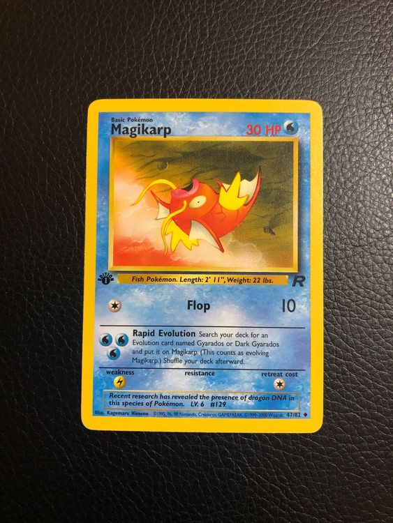 Team Rocket Magikarp 47/82 1st edition ab 1 (Gebraucht) in Paradiso für ...