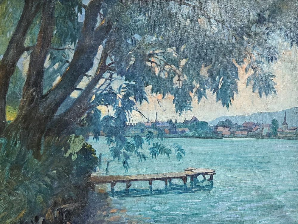 R. Schlegel "Am Schiffssteg" 20.Jh. (Gebraucht) in Wisen SO für CHF 50 – mit Lieferung auf ...