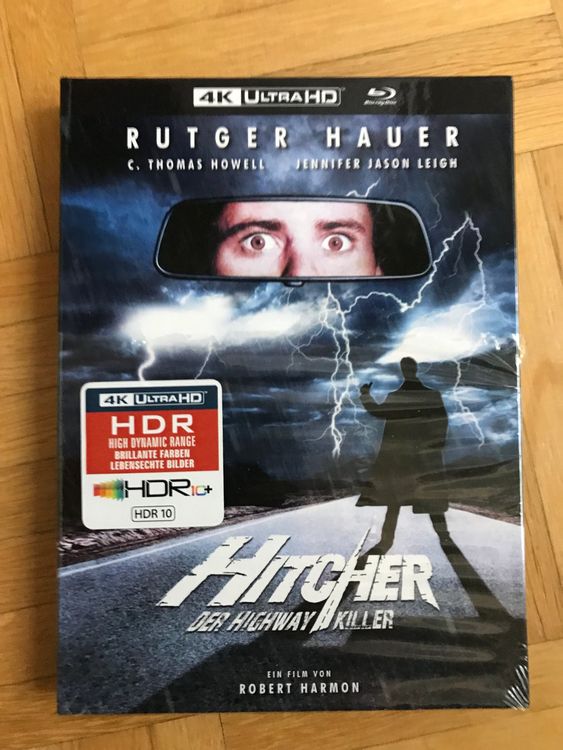 The Hitcher - Mediabook - 4K UHD + Blu-ray (Neu (gemäss Beschreibung ...
