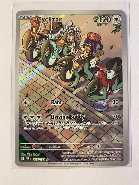 Pokemon Cyclizar 215/182 Paradox Rift EN | Kaufen auf Ricardo