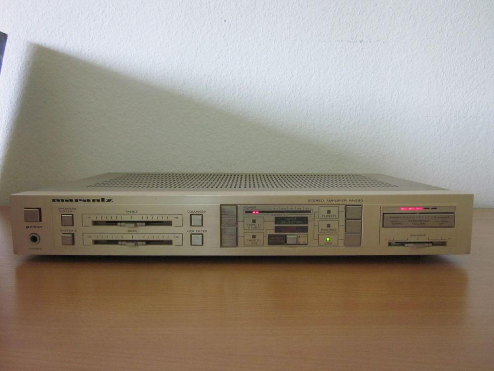Marantz - PM330 (1983 classic) Amplificateur (Gebraucht) in Epalinges ...