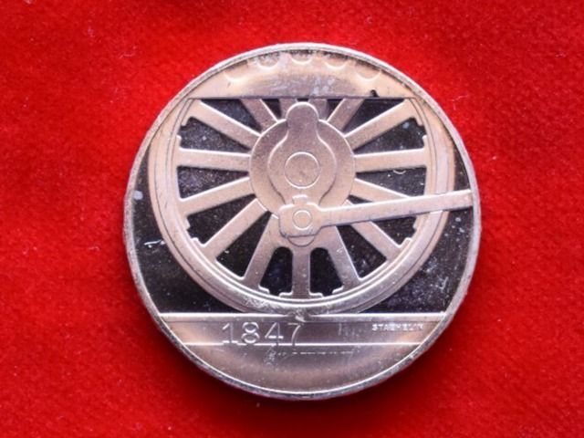 20 Franken Münze, 150 Jahre Schweizer Bahnen 1997 Silber | Kaufen auf Ricardo