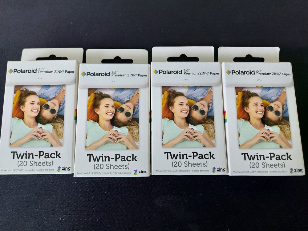Polaroid Twin-Pack 4x20 Sheets Premium Zink Paper | Kaufen auf Ricardo