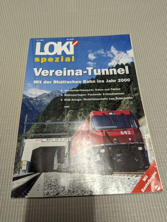 LOKI magazine spezial Vereina Tunnel 11.1999 | Kaufen auf Ricardo