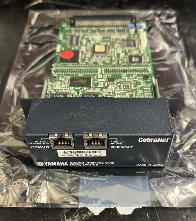 Yamaha CobraNet Interface Card, MY16-CII (Gebraucht) in Rüti ZH für CHF ...