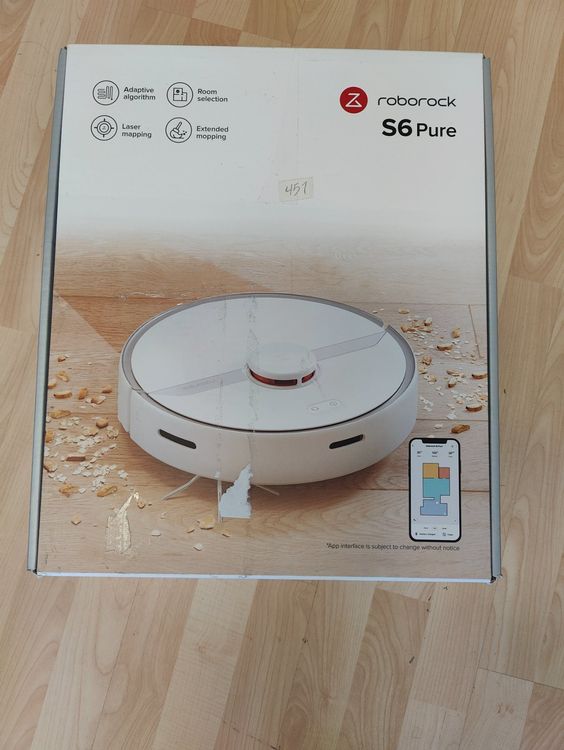 Roborock S6 Pure Ab 10.Fr (Defekt) in Solothurn für CHF 32 – mit ...