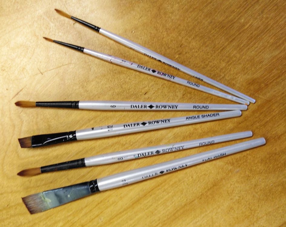 Pinselset, 6-teilig von Daler Rowney | Kaufen auf Ricardo