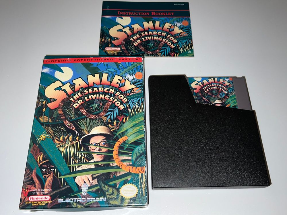 NES Spiel - Stanley: Search for Dr. Livingston (OVP) [US] (Gebraucht ...