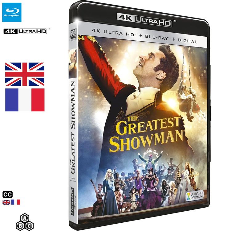 The Greatest Showman (2017) - 4K UHD + Blu-ray (Gebraucht) in Semsales ...