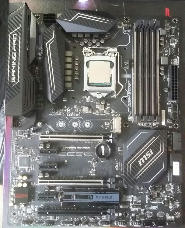 msi Z270 Gaming Pro Carbon + CPU | Kaufen auf Ricardo