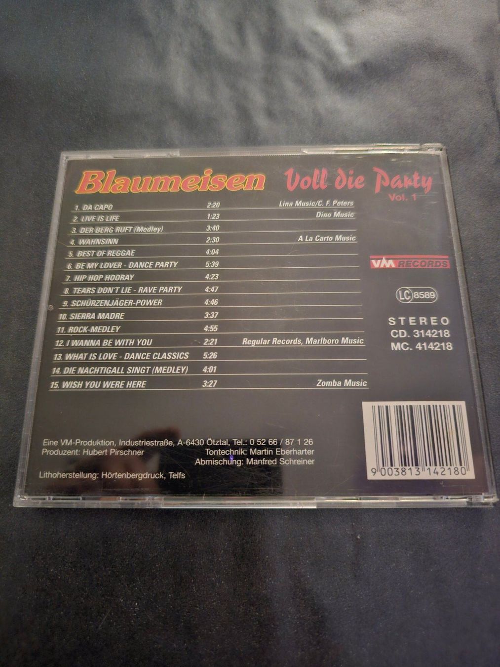 CD - Blaumeisen – Voll Die Party Vol. 1 (2001) (Gebraucht) in Biberist ...