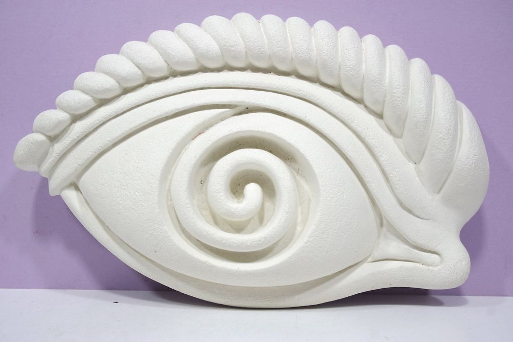 das Auge des Osiris - signierte Keramik Skulptur | Kaufen auf Ricardo