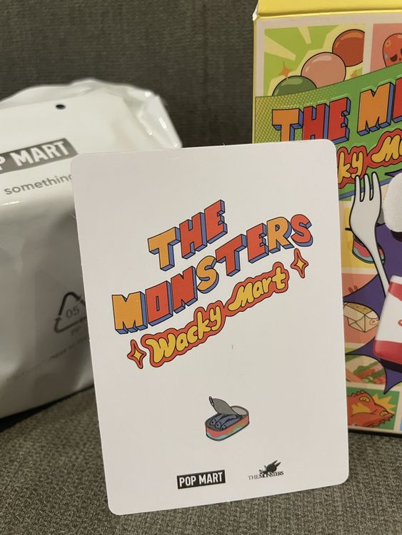 Labubu The Monsters Wacky Mart Sandwich und Canned Sardines (Neu und ...