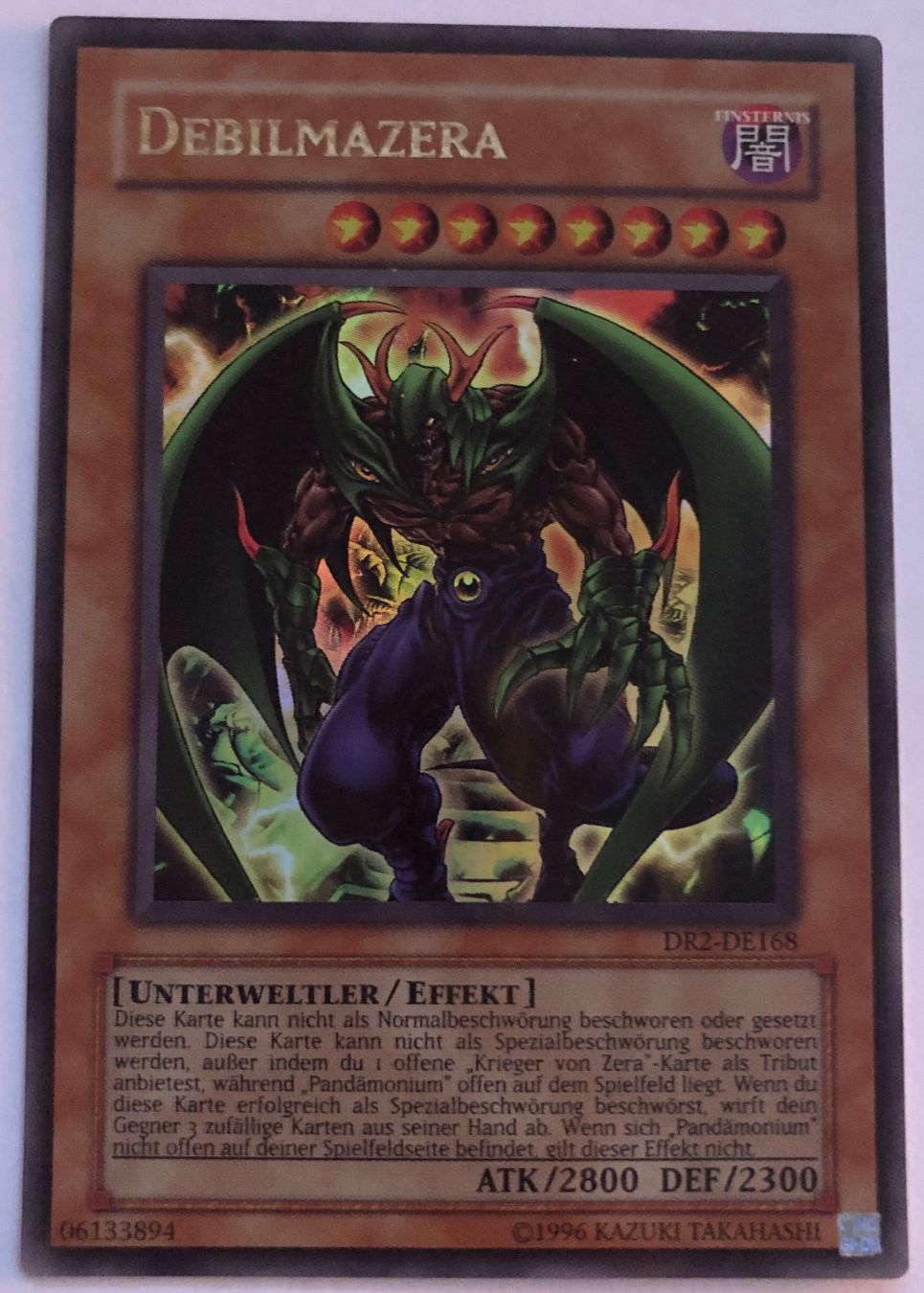 Yu-Gi-Oh Debilmazera | Alte Karte (Gebraucht) in Altstätten SG für CHF ...