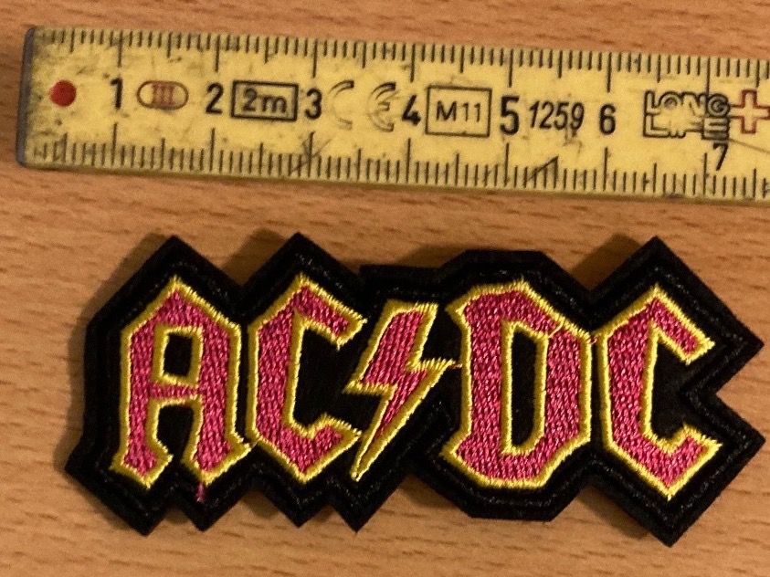 AC/DC Patch Sticker Aufnäher Metal Rock Band 5 (Neu (gemäss ...