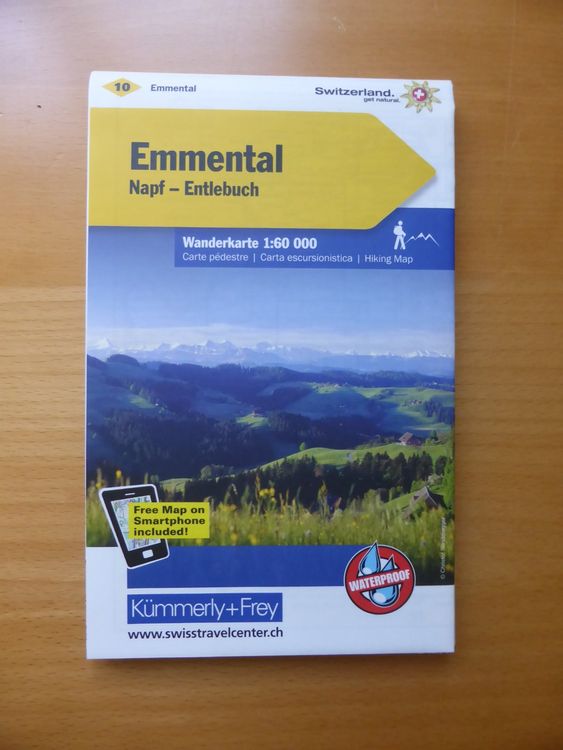 Wanderkarte Emmental Entlebuch Napf - Kümmerly+Frey 1:60'000 (Neu (gemäss Beschreibung)) in ...