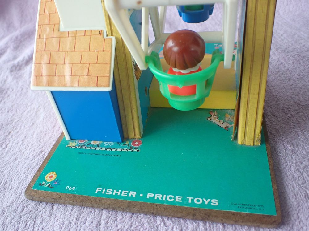 schönes altes RIESENRAD Nr. 969 von FISHER PRICE 1966 antik (Gebraucht ...
