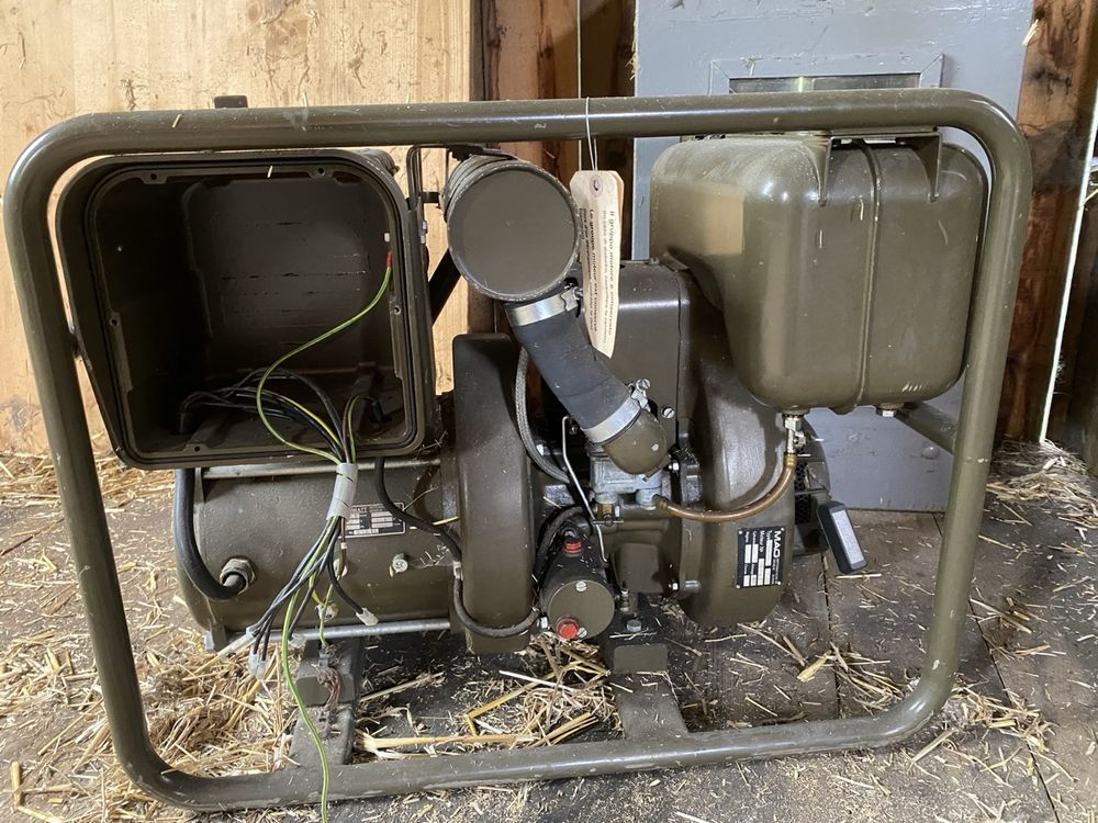 MAG 2,5 kVA 230V Stromgenerator, Generator, Notstromaggregat (Defekt ...