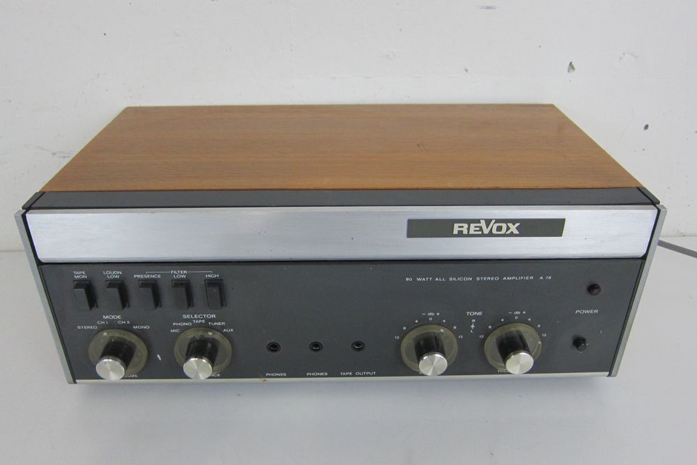 Revox A78 Vintage Stereo Verstärker | Kaufen auf Ricardo