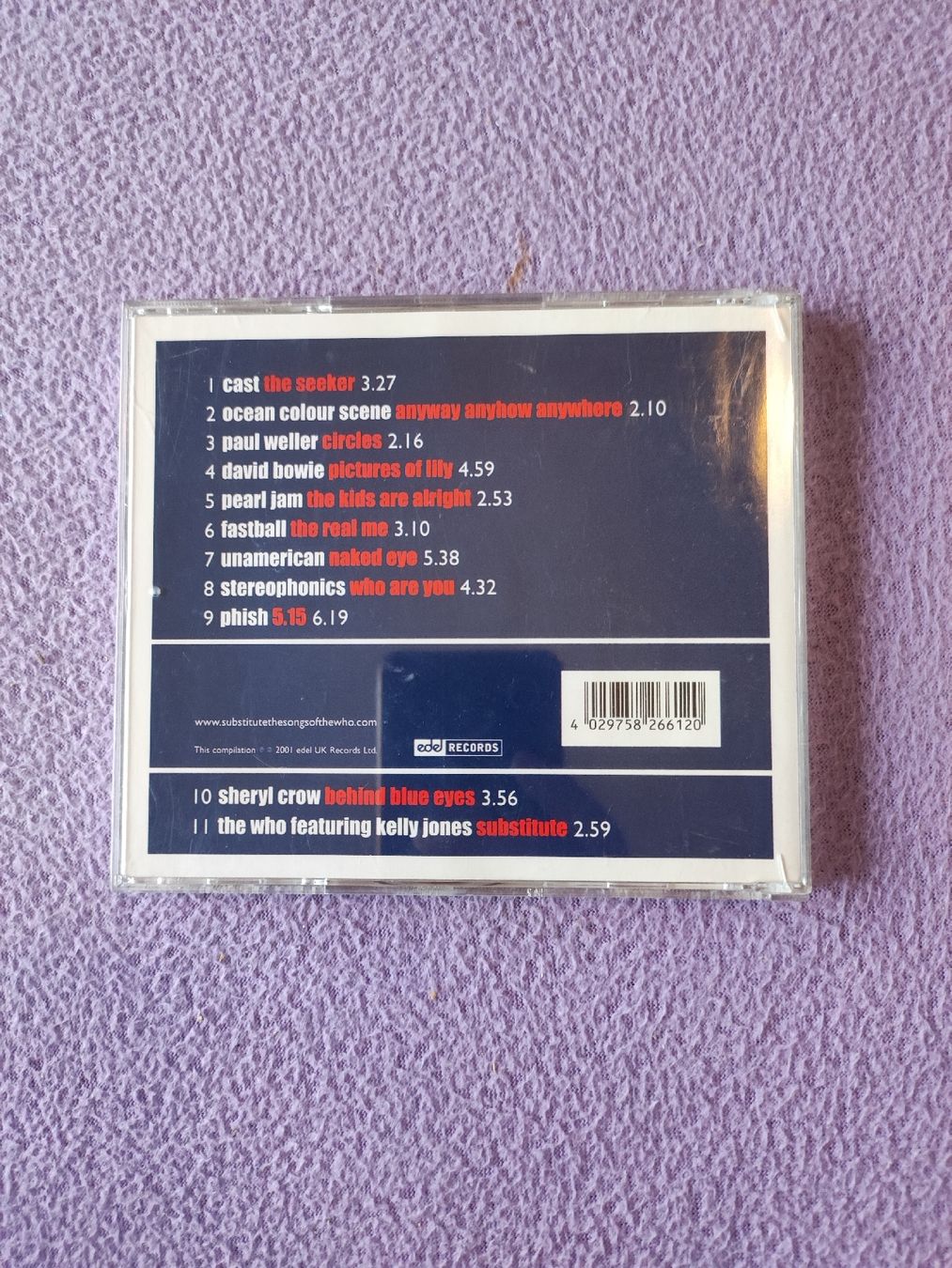 CD - Substitute - The Songs of The Who - Top! (Gebraucht) in Crissier ...