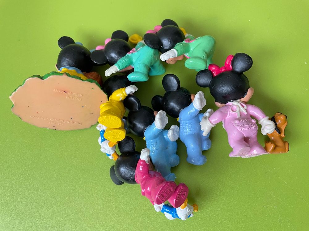 8x 80er Disney Baby Babies Comic Figur: Minnie Mickey Bully (Gebraucht) in Gossau SG für CHF 44 ...