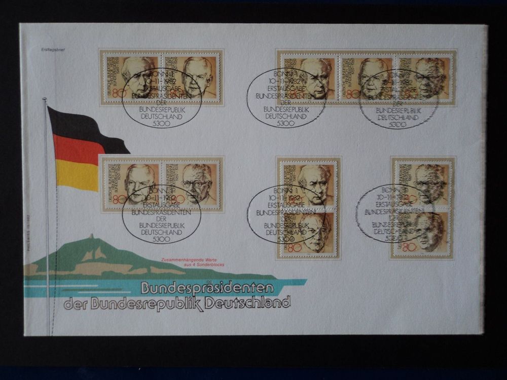 Grossbrief FDC Bundespräsidenten 1982 (Gebraucht) in Pfäffikon ZH für CHF 3 – mit Lieferung auf ...