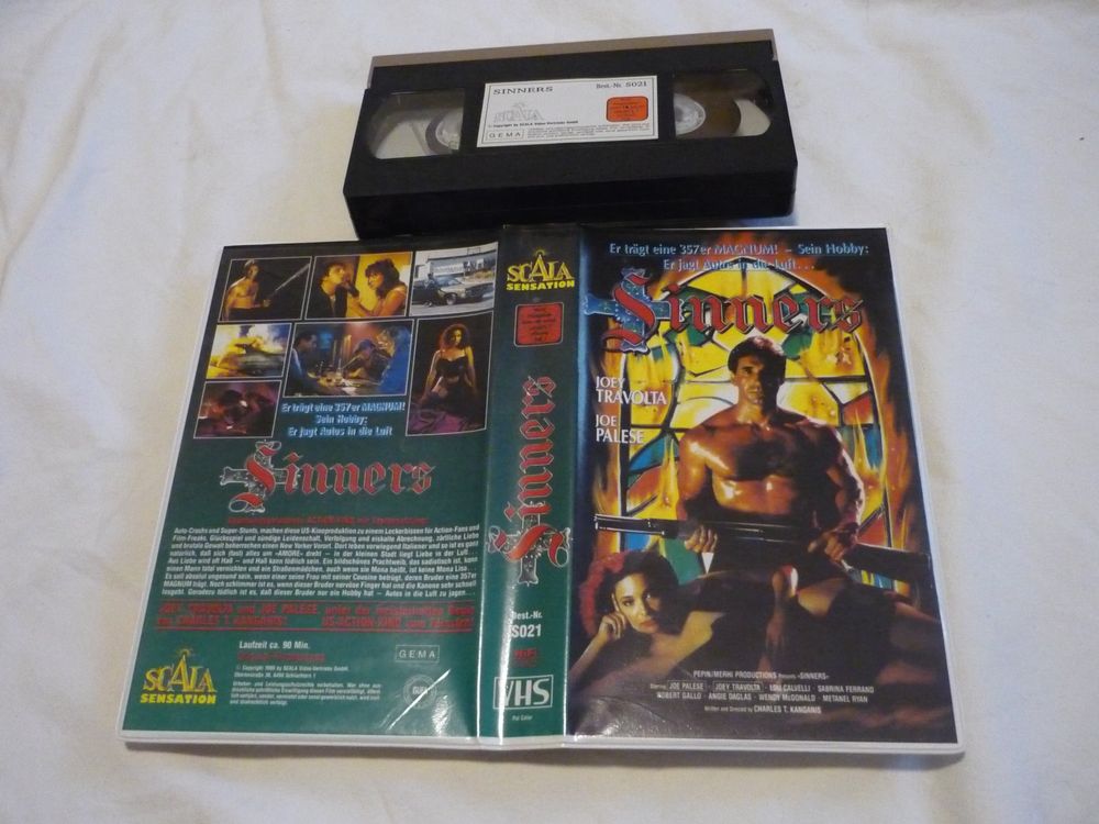 VHS Rare Videokassette - Sinners - Action (Gebraucht) in Beringen für ...