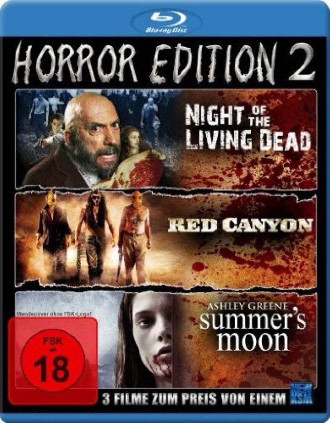 NEU/OVP: Horror Edition 2 Zombie Film Bluray ab 18 keine DVD (Neu und ...