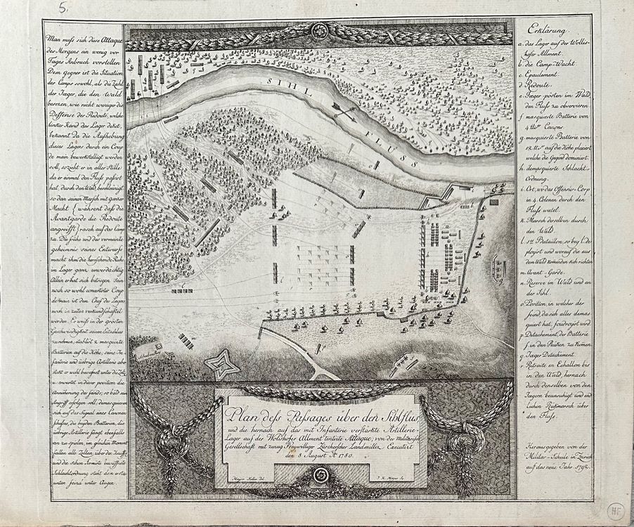 Antike Landkarte aus 1792 (Gebraucht) in Root für CHF 19 – nur Abholung ...