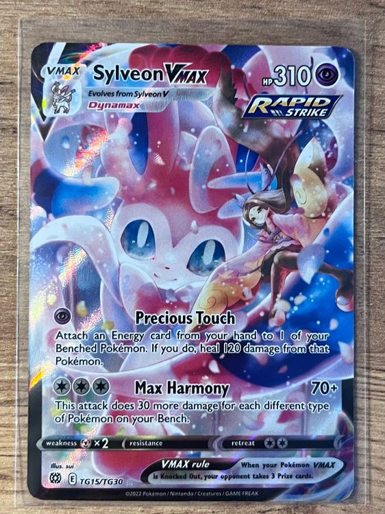 Sylveon VMAX TG15/30 Pokemon Trainer Gallery Brilliant Stars | Kaufen ...