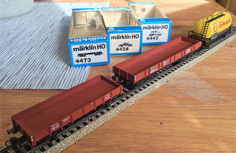 3 Güter Wagons Märklin 4473/4424/4442 (Gebraucht) in für CHF 12 – mit ...