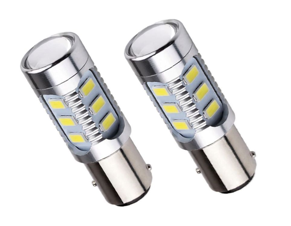 2 Stück Auto LED Birnen WEISS Bremslicht | Kaufen auf Ricardo