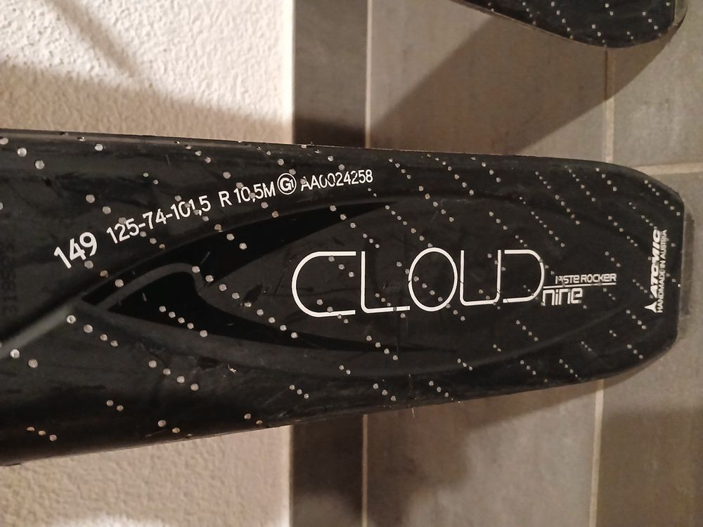Atomic Ski Cloud 9 Piste Rocker 149 cm (Gebraucht) in Montlingen für ...