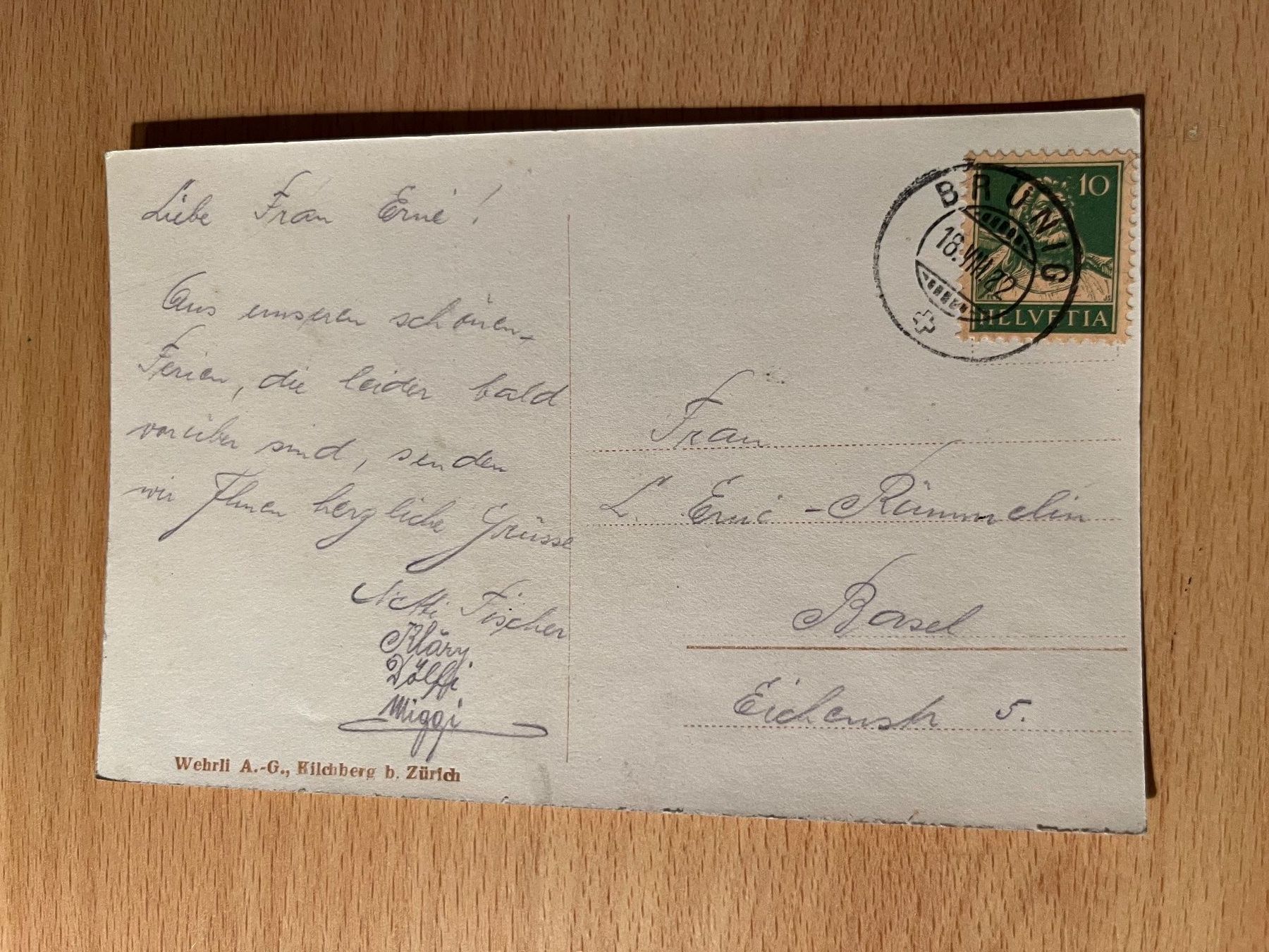 Blick vom Hasliberg (Gebraucht) in Hinwil für CHF 1 – mit Lieferung auf ...