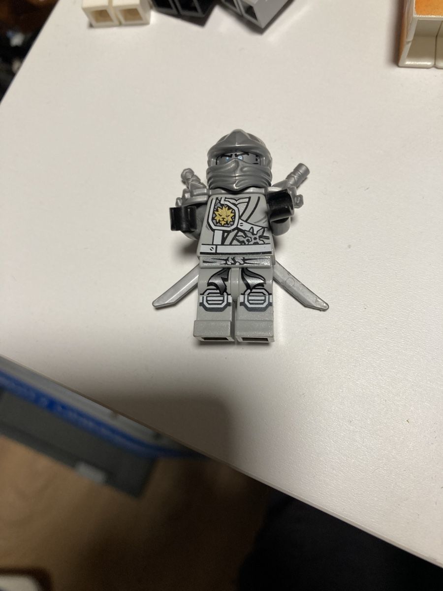 LEGO Ninjago Minifigur von Zane in seiner Titanium-Ninja-For (Gebraucht ...