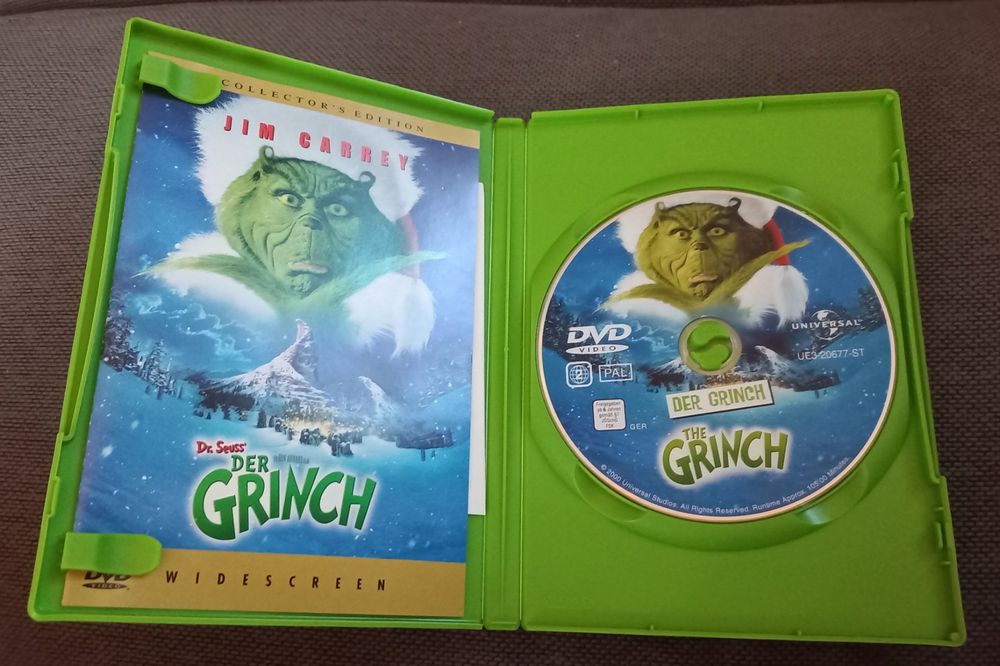Dr. Seuss' Der Grinch, Jim Carrey, Anthony Hopkins, DVD | Kaufen auf ...