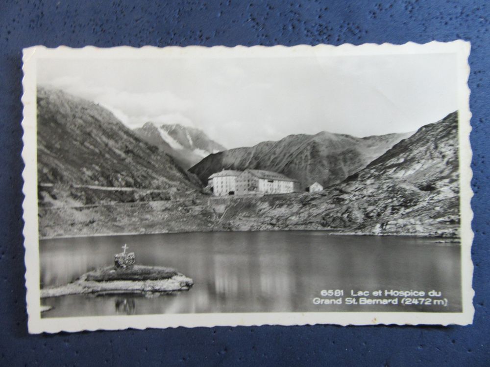 LAC DE HODPICE DU GRAND ST.BERNARD INSELI HOTEL 1957 | Kaufen auf Ricardo