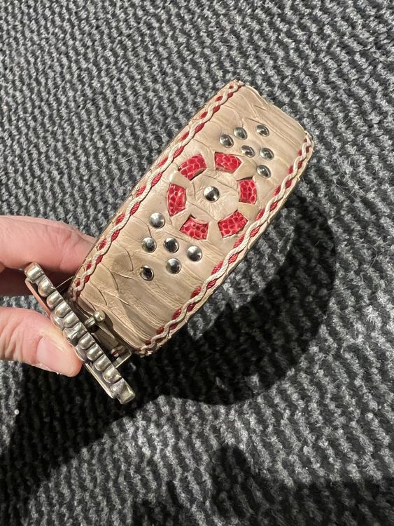 Reptile's House Ledergürtel, Made in Italy, Top Zustand (Gebraucht) in ...