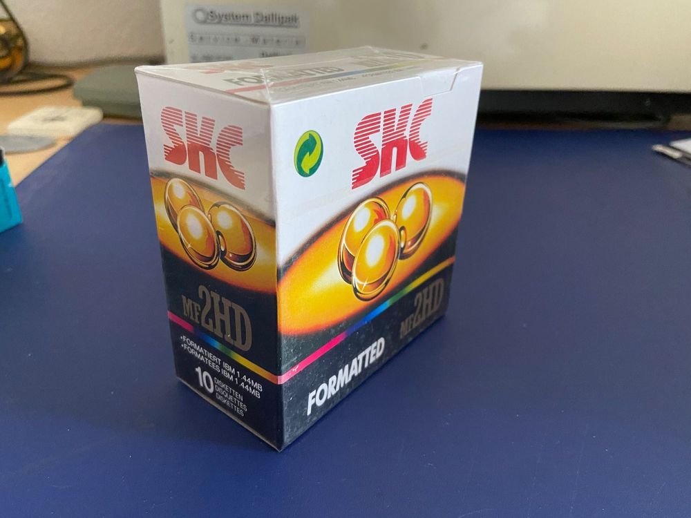 SKC Disketten 3,5'' Floppy Disk MF 2HD (Neu und originalverpackt) in Schwarzenburg für CHF 12 ...