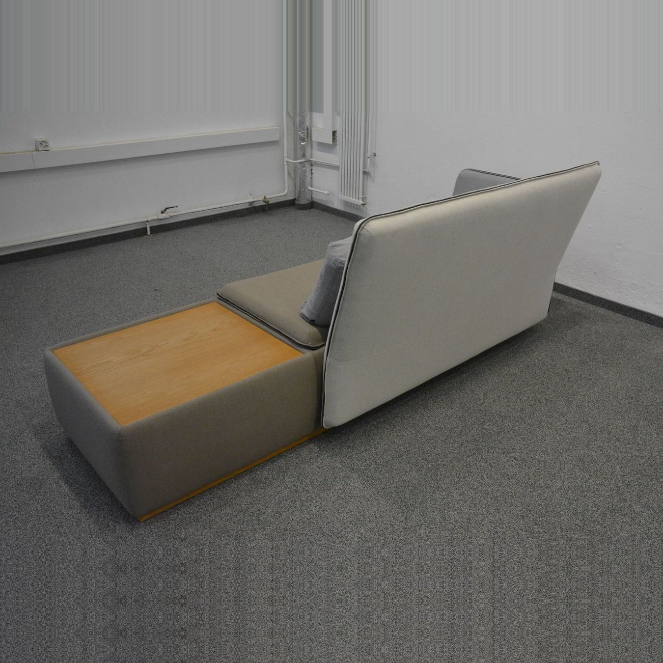 Casala Palau Stream Lounge Sofa Ablage rechts Armlehne Grau (Gebraucht ...