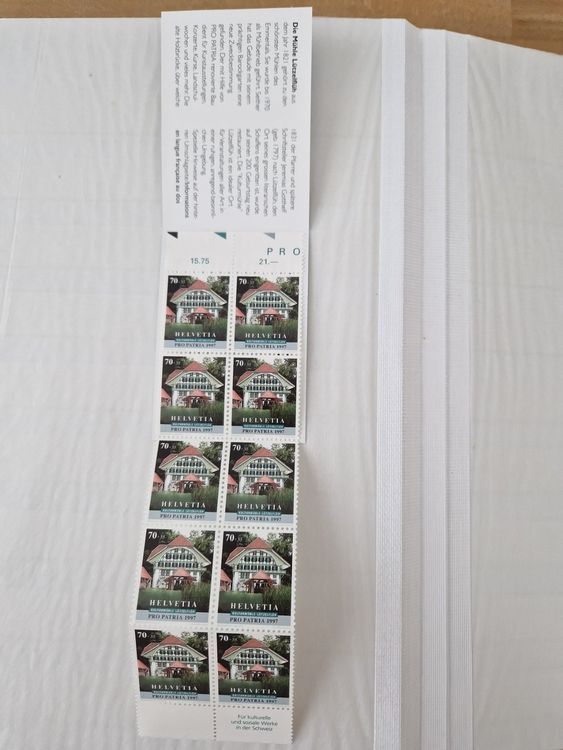 Markenheft Pro Patria 1997 postfrisch** | Kaufen auf Ricardo