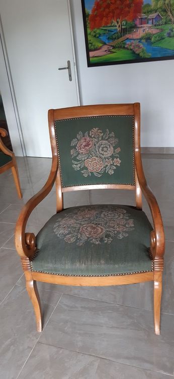 Antik Gobelin Stuhl / Sessel | Kaufen auf Ricardo