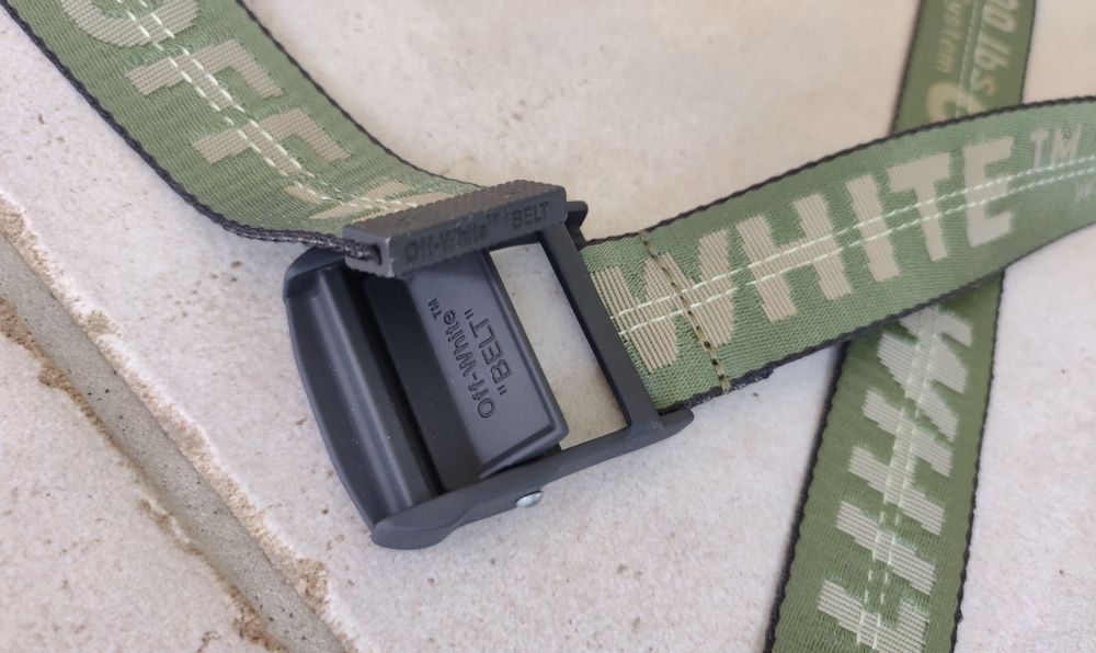 OFF-WHITE Gurt military green (nicht gelb ;-) - NEU | Kaufen auf Ricardo