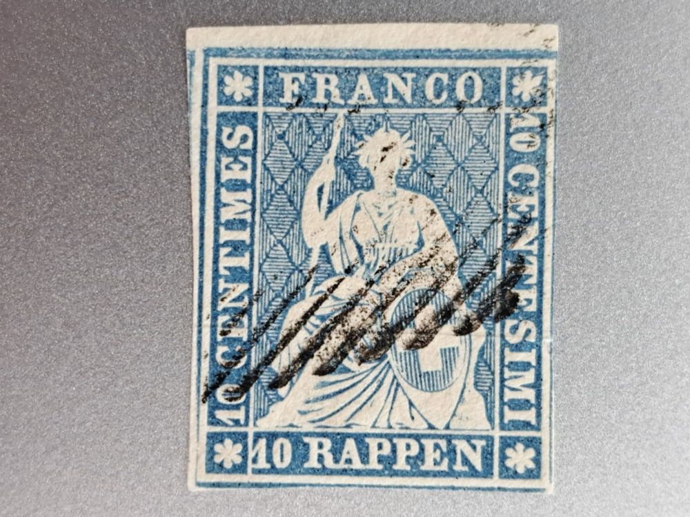 Strubel 23 B SBK 160.- sehr schöne Marke (Gebraucht) in Bazenheid für ...