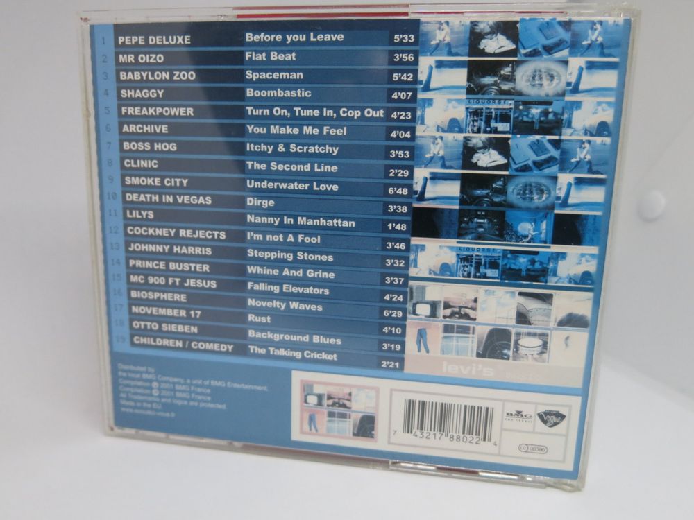 4 Levis CDs: Levi's Hits I, II, III + Music France Edition (Gebraucht ...