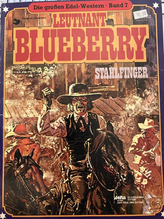 Leutnant Blueberry - Stahlfinger, Comic, Western, Band 7 (Gebraucht) in ...