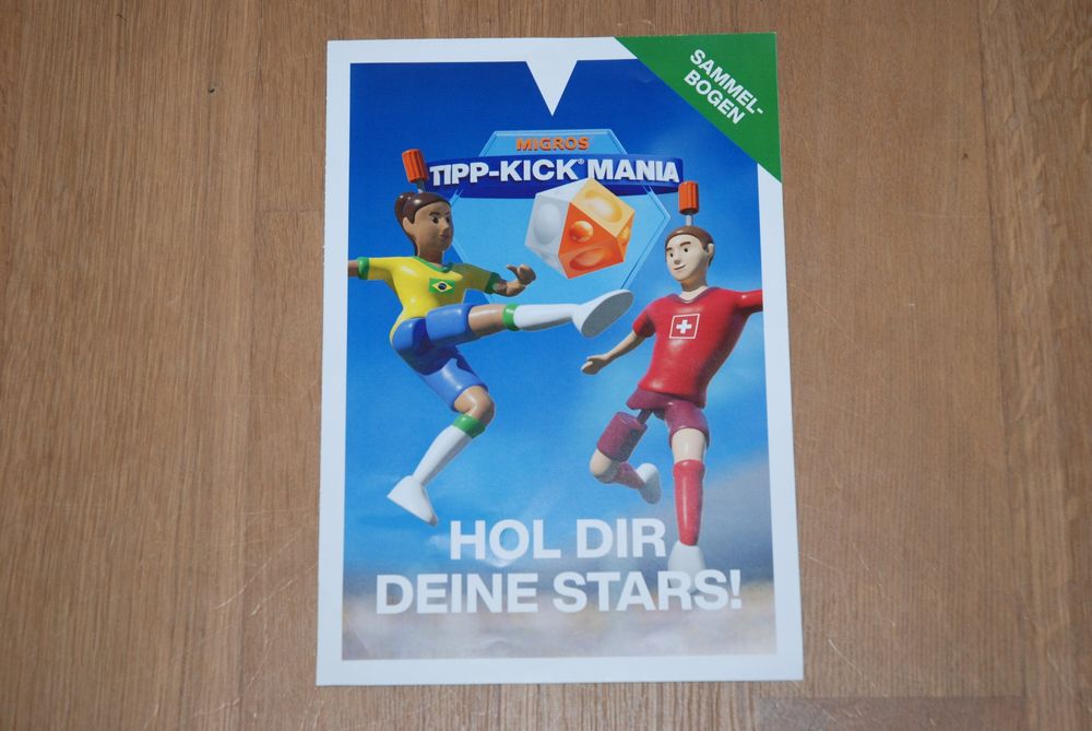 Migros TIPP-KICK-Mania (40 Sticker) | Kaufen auf Ricardo