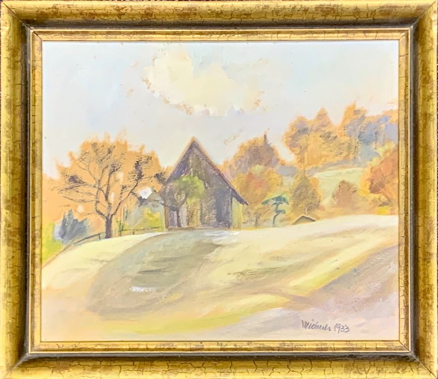 Max Widmer Landschaftsgemälde 1933, 30x26 cm (Gebraucht) in Kölliken für CHF 75 – mit Lieferung ...