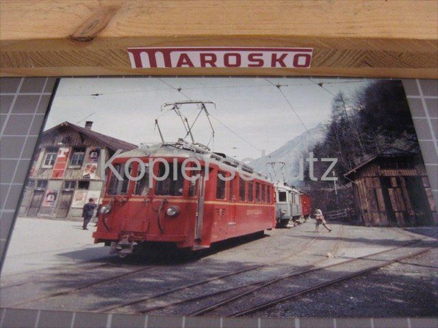 Echtfoto: Schwanden mit Sernftalbahn, ca 1968, Sernftalbahn (Gebraucht) in Malters für CHF 9 ...