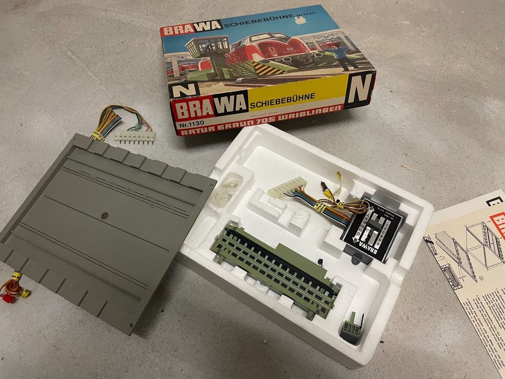 Brawa Spur N Schiebebühne (Neu (gemäss Beschreibung)) in Bolken für CHF ...